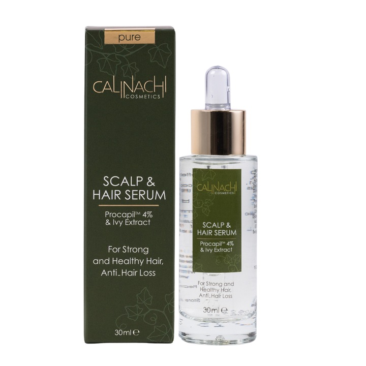 Ser restaurator pentru scalp si par cu Procapil 4% si iedera Calinachi ...