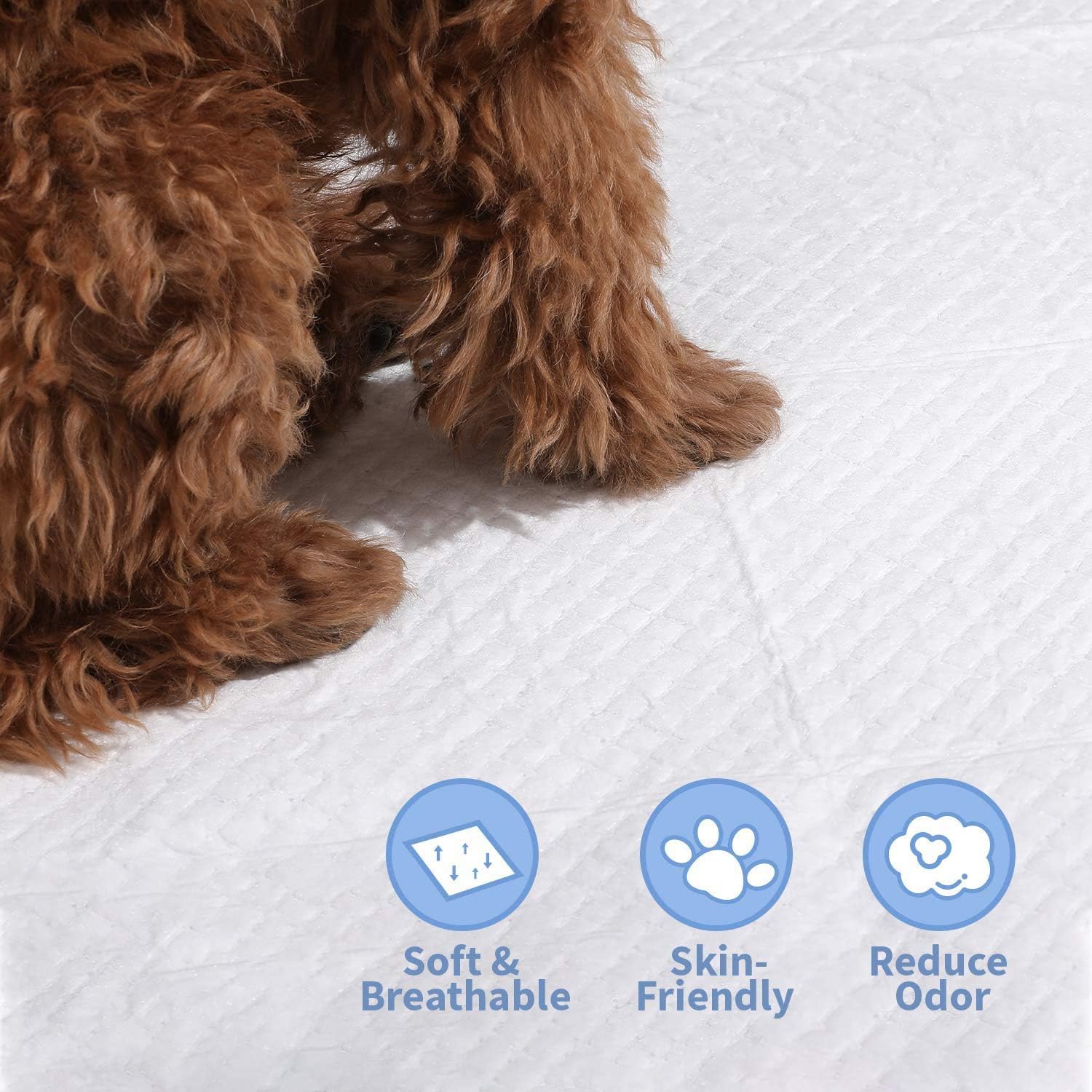 Covoras absorbant Pet Pad, FreeBiz®, Absorbtie 540 ml, 40 buc, 60x60cm ...
