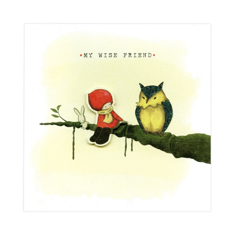 Felicitare Poppi Loves My Wise Friend - eMAG.ro