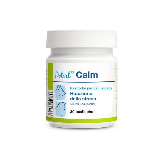Tablete calmante pentru caini si pisici Dolfos Dolvit Calm, 30 ...