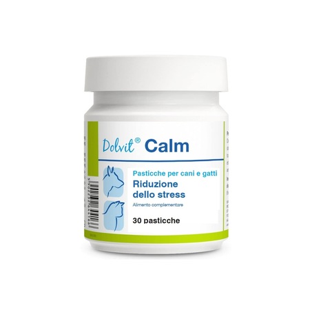 Успокояващи таблетки за кучета и котки Dolfos Dolvit Calm, 30 таблетки - eMAG.bg