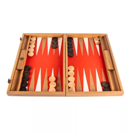 Joc table, Manopoulos, backgammon, Design Rosu de cinabru cu fildes si ...