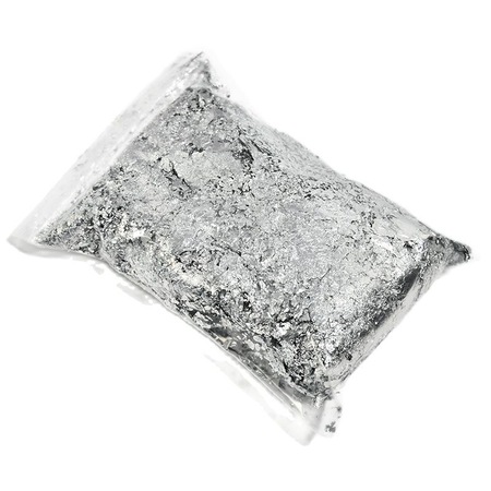 Foite imitatie argint, nealimentare, punga 4grame, pentru sigiliu ceara ...