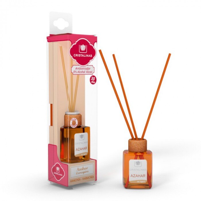 Odorizant camera 0% alcool Cristalinas, Floare de portocal si mandarina ...