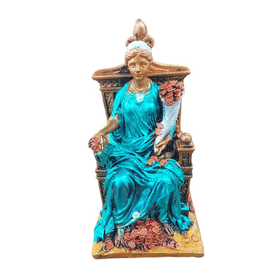 Statueta decorativa Zeita Abundentei, 25 cm, 356319DV - eMAG.ro