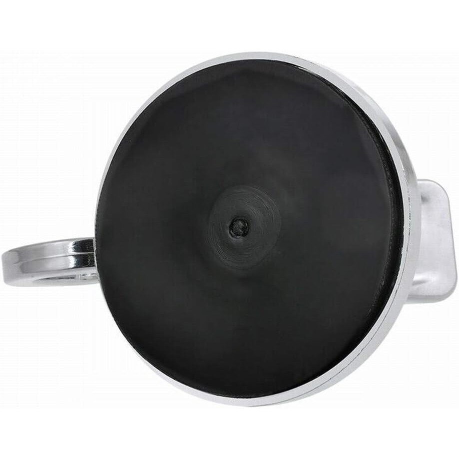 Set 2 agatatori cu ventuza, PVC/Cauciuc, Argintiu/Negru - eMAG.ro