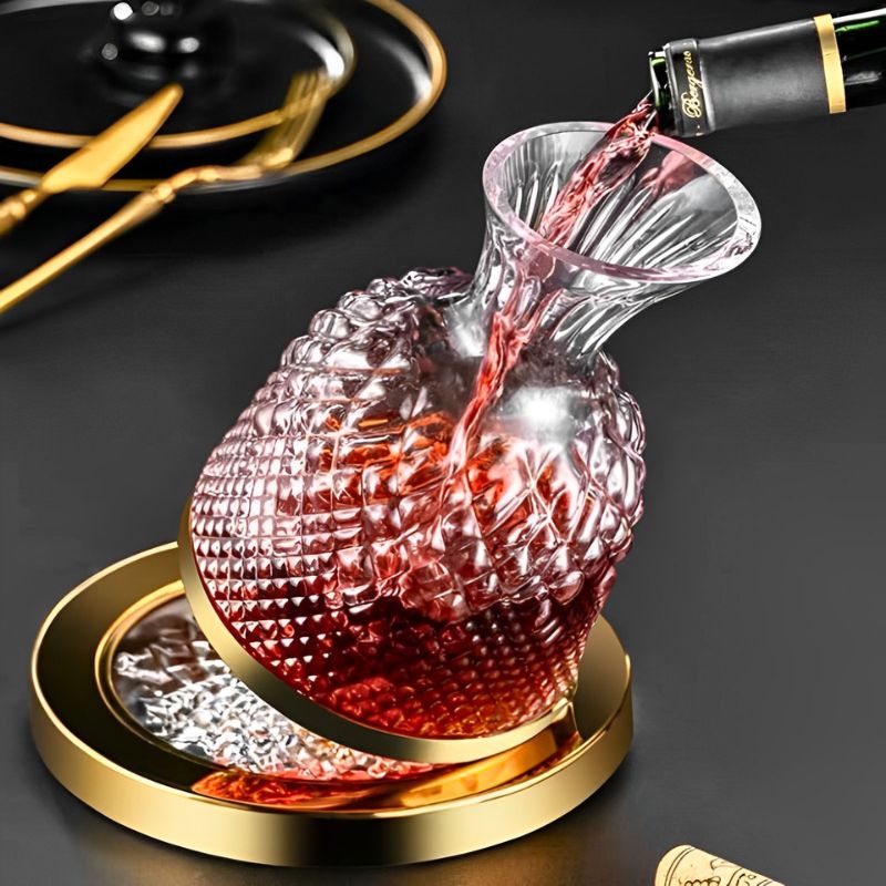 Decantor de vin, MindBlower, Rotativ, ergonomic, imprimeu modern ...