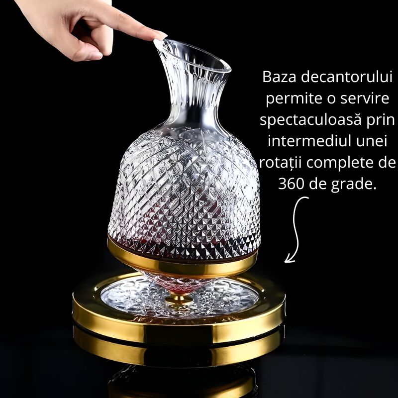 Decantor de vin, MindBlower, Rotativ, ergonomic, imprimeu modern ...