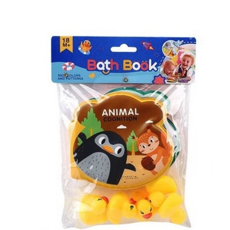 Carte Interactiva Educativa De Baie Cu 5 Ratuste, Pentru Bebelusi - eMAG.ro