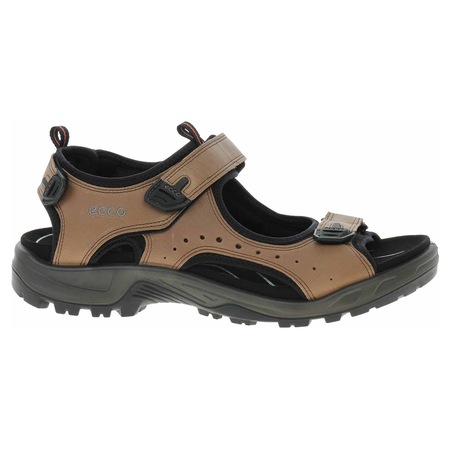 Sandale barbati, Ecco Offroad 82204402114, piele naturala, maro, 45 ...