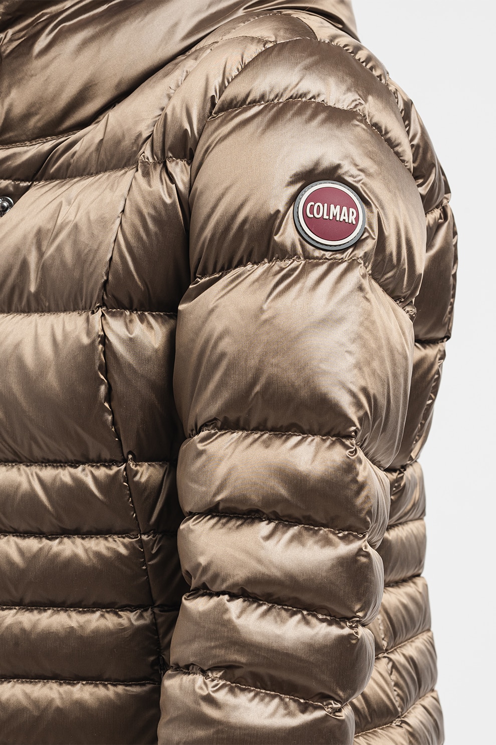 Colmar, Geaca matlasata cu umplutura de puf Friendly, Bronz, 42 - eMAG.ro