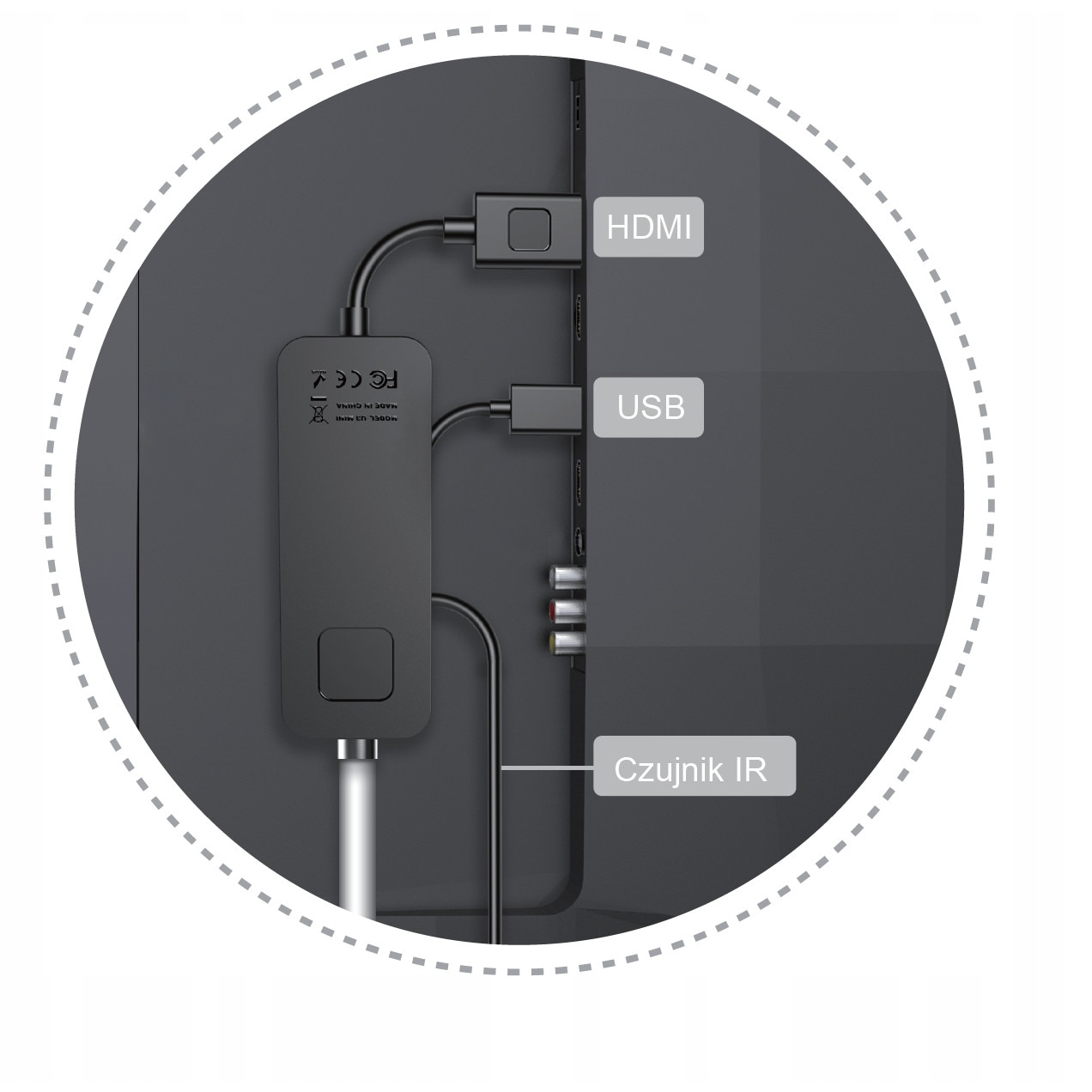 Decodor Tuner DVB-T2 Deko TV Mini HEVC H.265 DVBT2, Deko Electonics ...