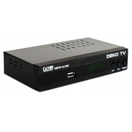 Decodor DVB-T2 DekoTV PRO HEVC H.265 DVBT2, Deko Electonics, Metal ...