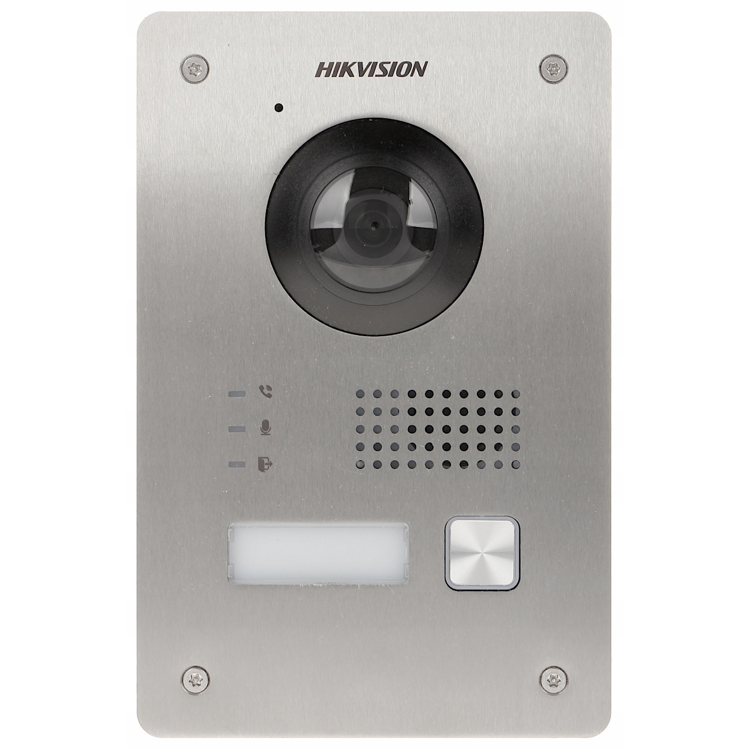 Set interfon video cu monitor, HiKVision, Inox, 24V/IP65 - eMAG.ro