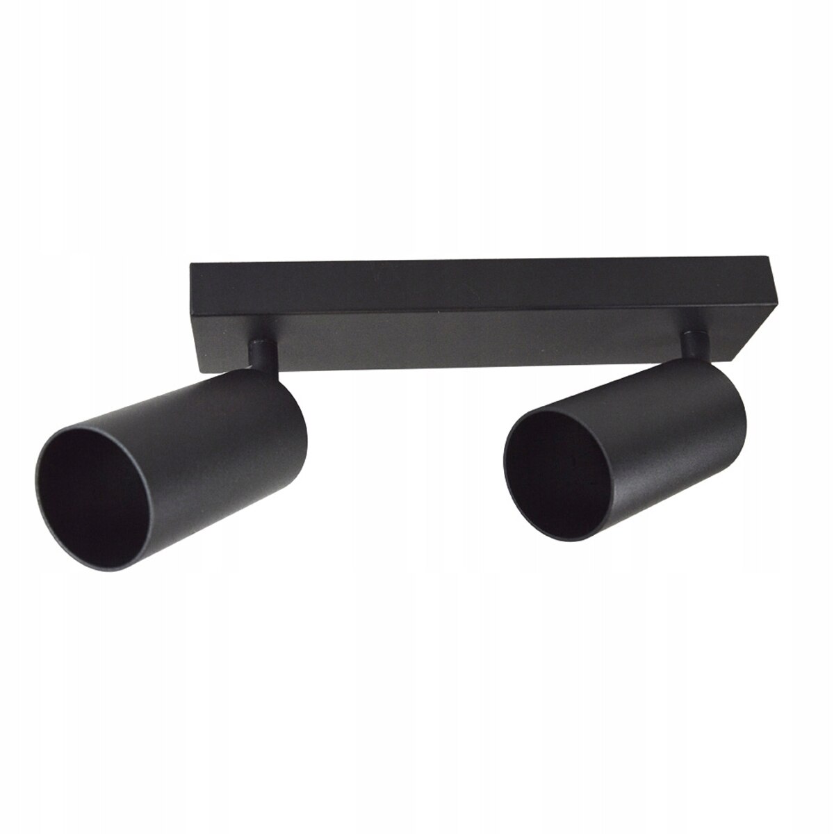 Spot LED dublu, 230V, Aluminiu, 55x100 mm, Negru - eMAG.ro