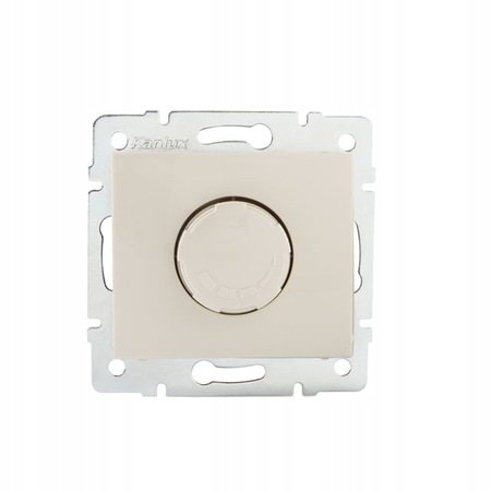 Dimmer rotativ smart, Kanlux, 500W, 10 A, 250V, Policarbonat, Crem ...