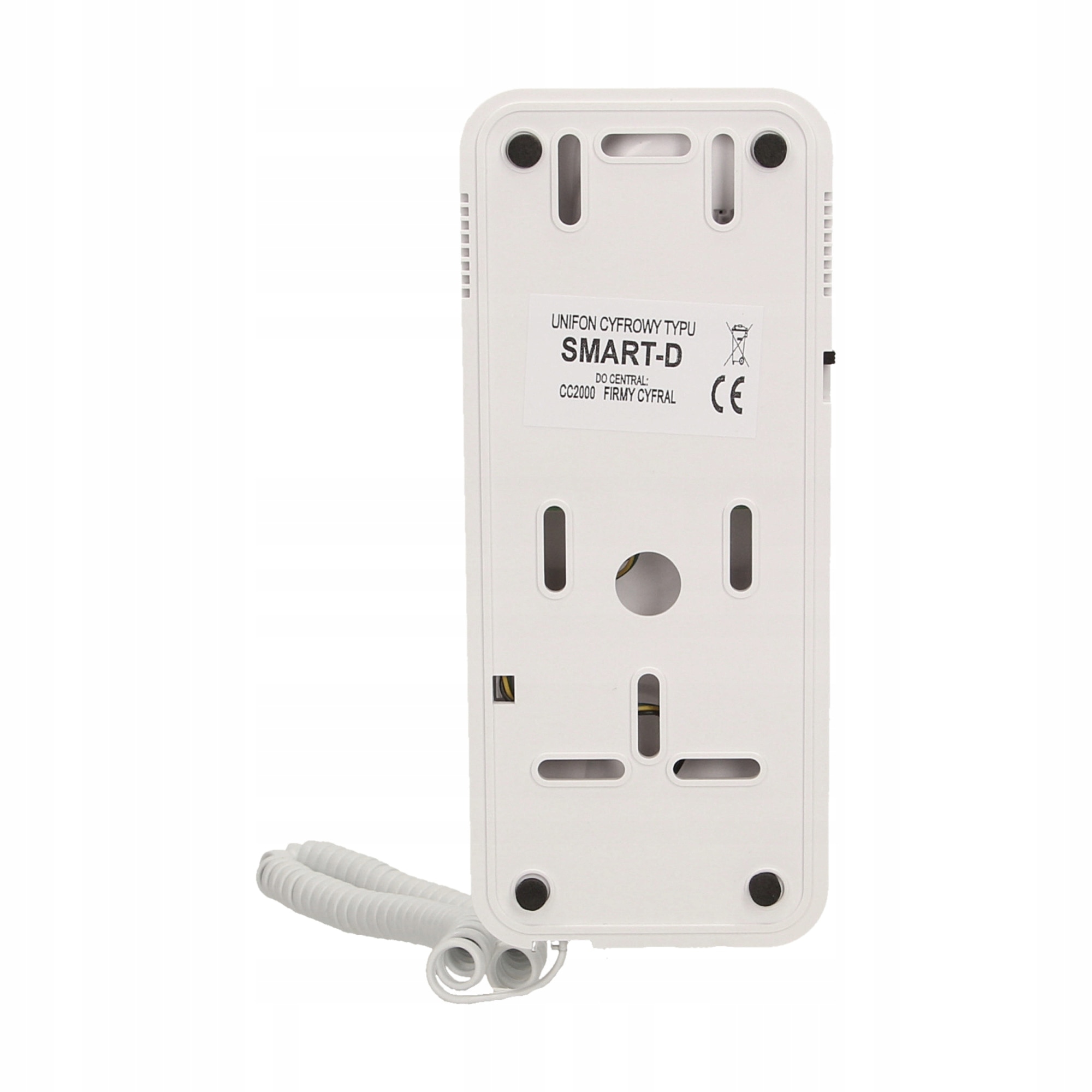 Interfon unifon digital SMART-D, Cyfral, Alb - eMAG.ro