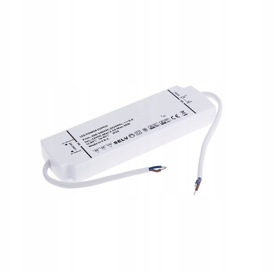 Transformator alimentare LED Slim 30W 220V-12V - eMAG.ro