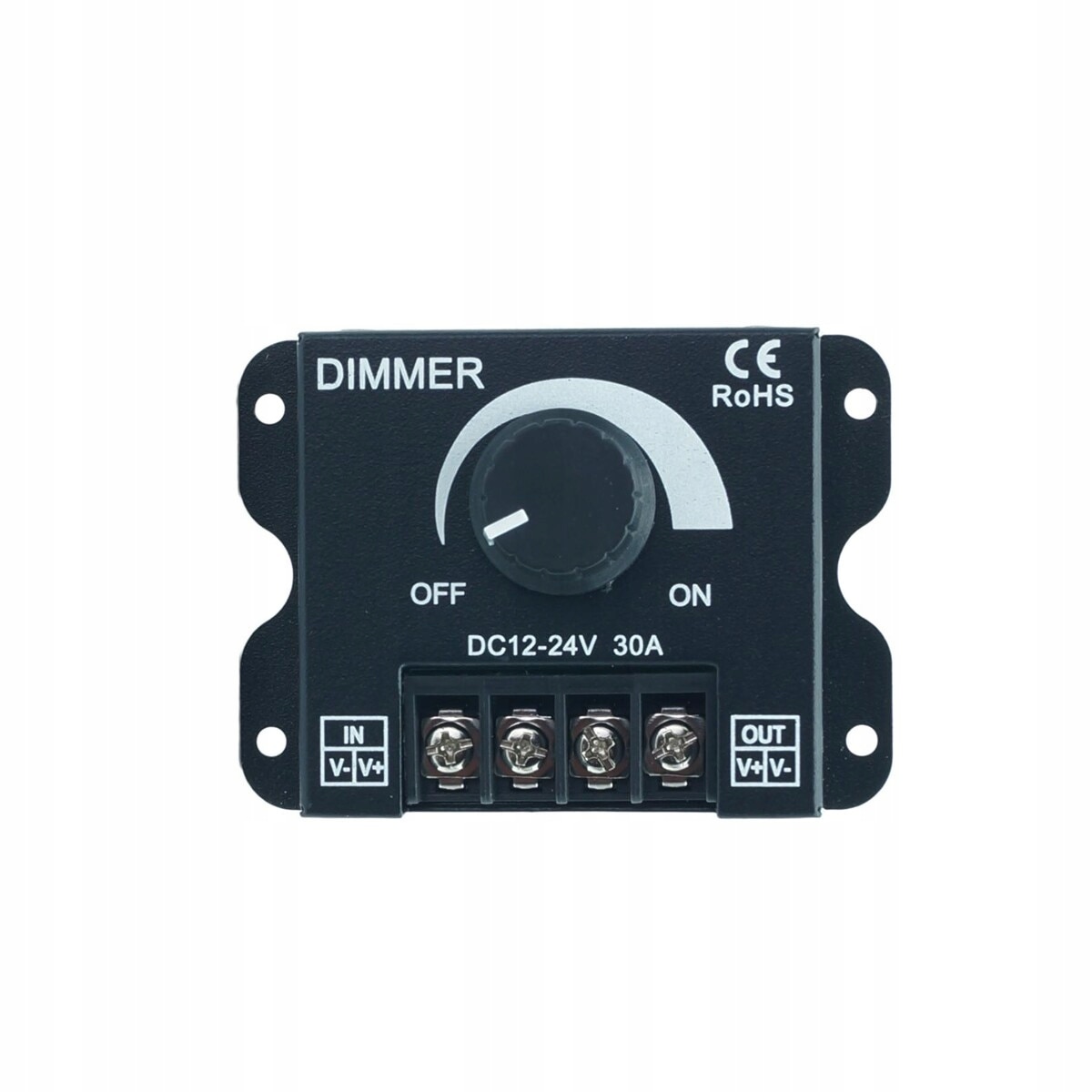 DIMMER LED, MANUAL, 30A, 12V, 24V, 360W, METAL - eMAG.ro