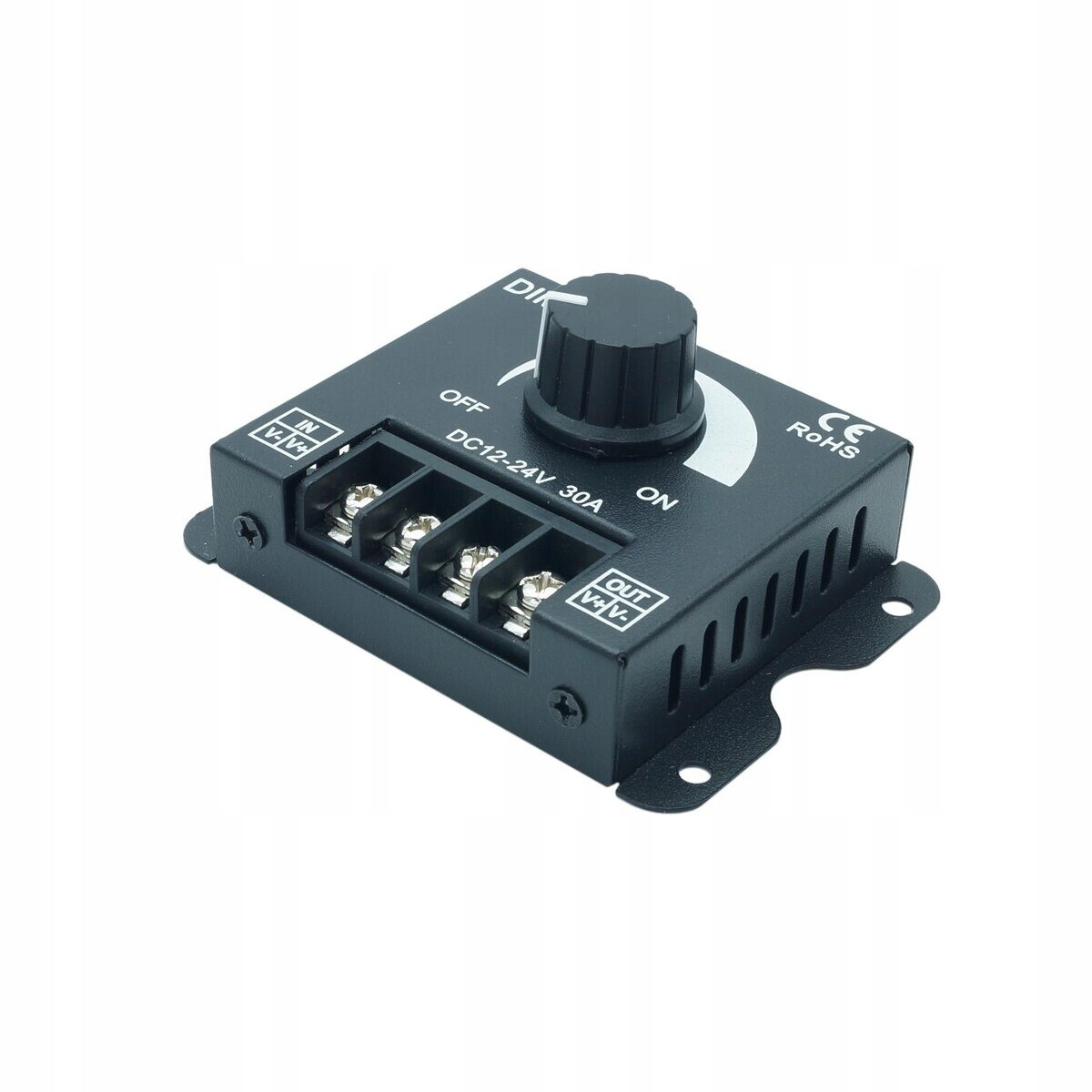DIMMER LED, MANUAL, 30A, 12V, 24V, 360W, METAL - eMAG.ro