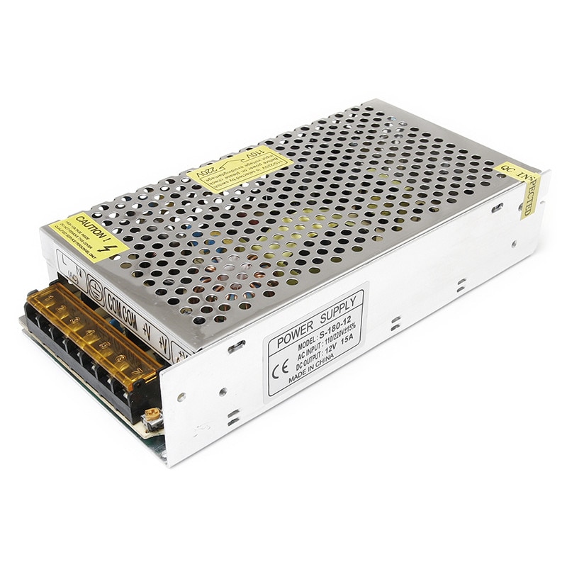 Sursa de alimentare pentru benzi LED 12V, 180W, 15A - eMAG.ro