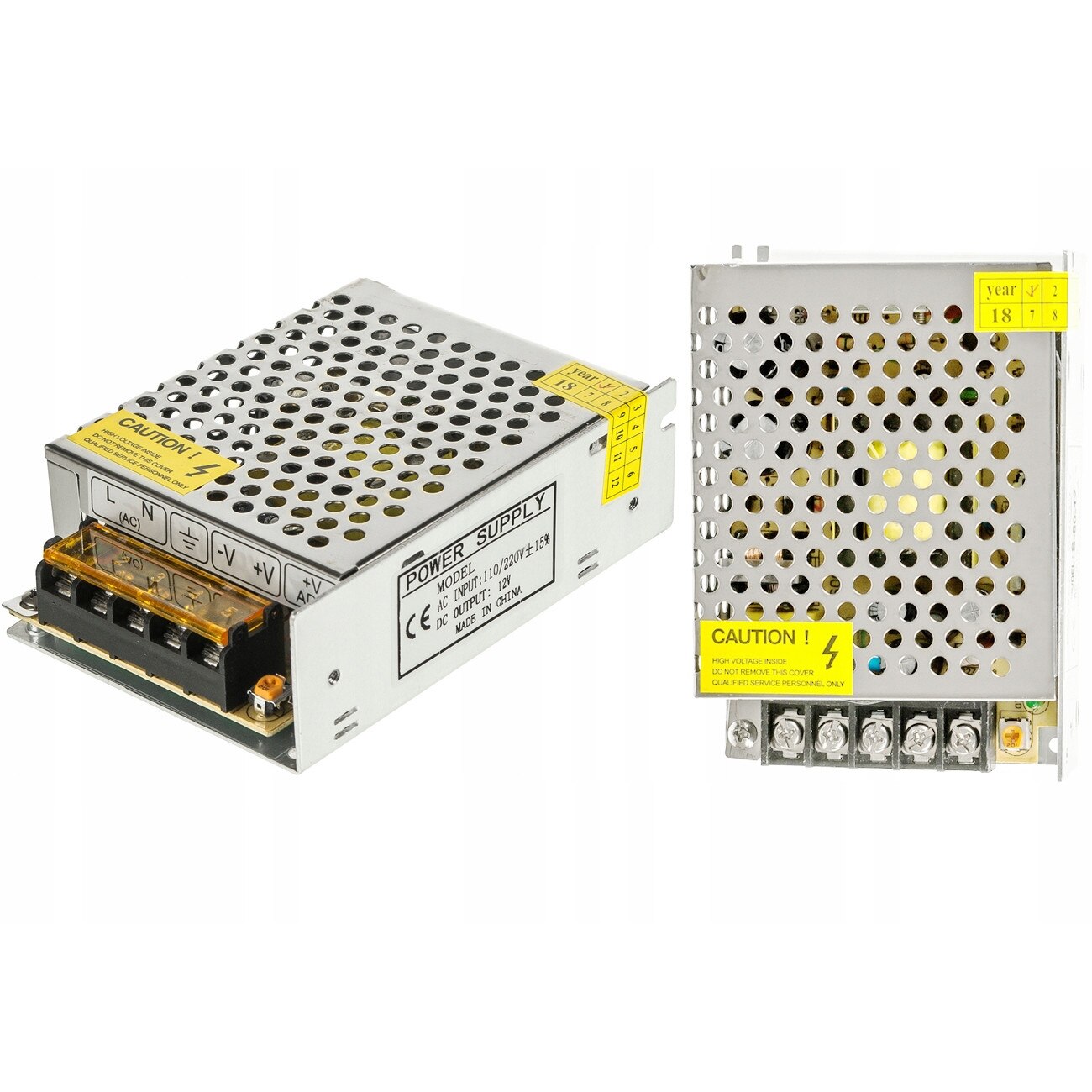 Sursa de alimentare modulara banda LED, Metal, 75W/12V/6,25A, 12x10x4,2 ...