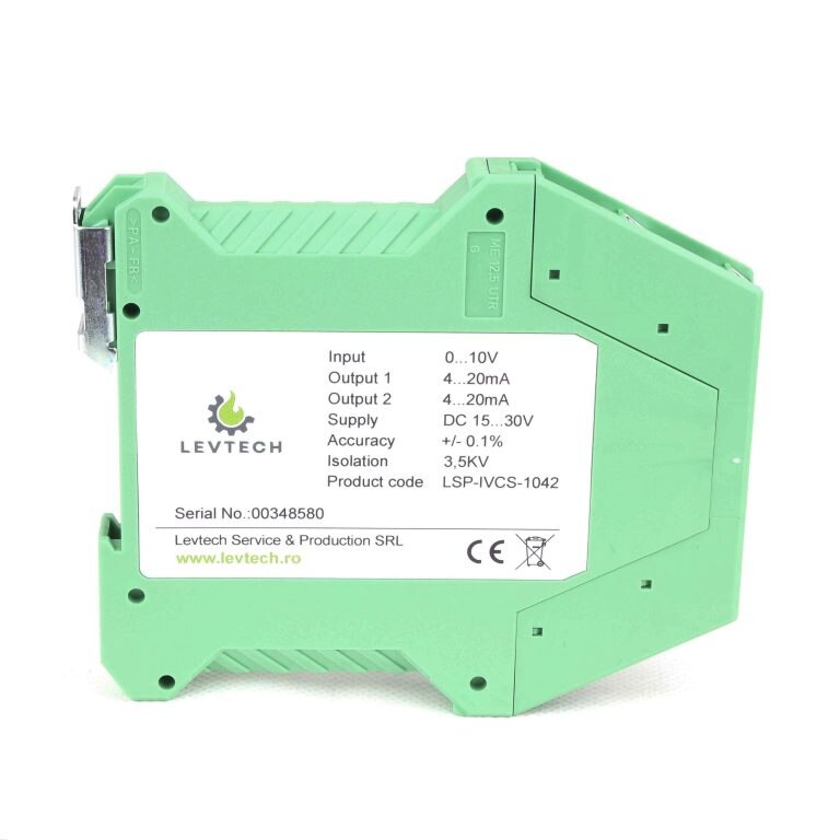 Analóg Jelátalakító- Levtech - +/-0,1% Pontosság - Zöld - eMAG.hu