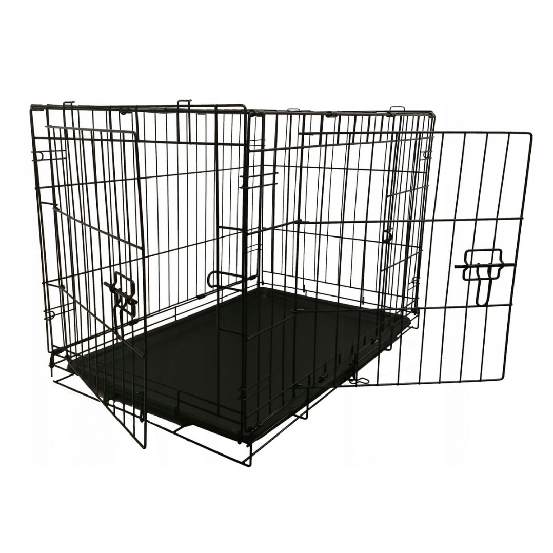 Cusca pentru caini, 76x48x55cm, Negru - eMAG.ro