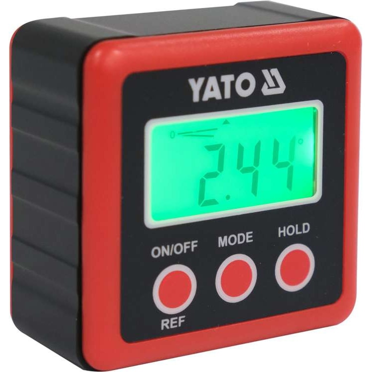 Nivela digitala Yato, Aluminiu, Negru/Rosu - eMAG.ro