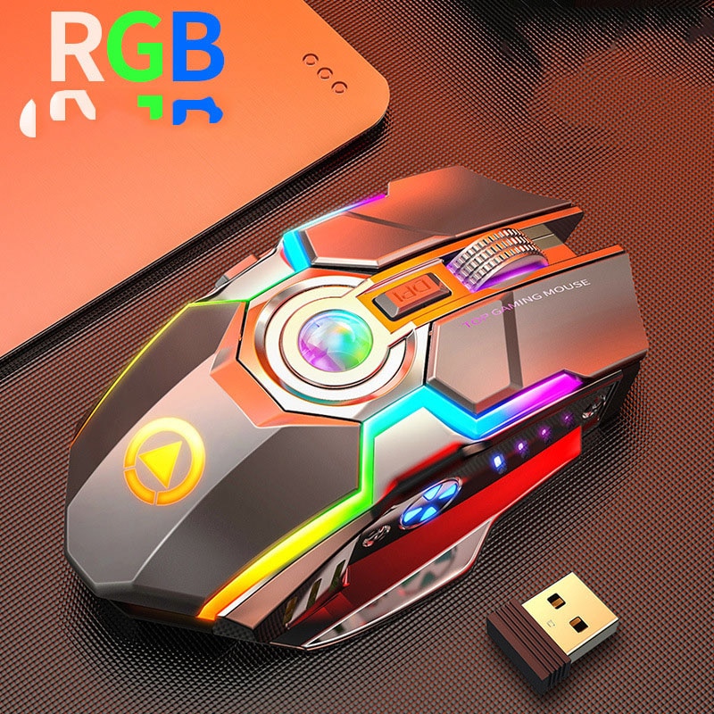 Mouse ergonomic pentru gaming, RGB, Negru - eMAG.ro