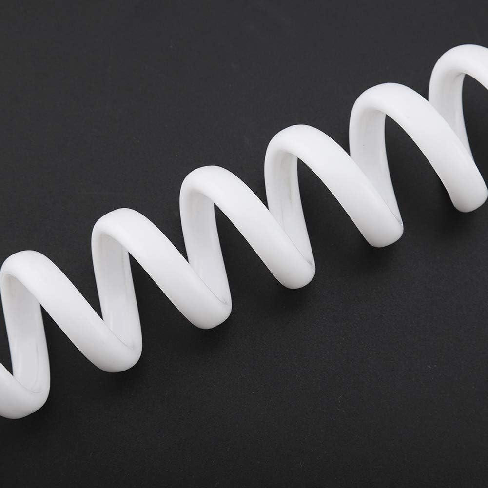 Furtun cu arc flexibil pentru bideu, ABS, 2 m, Alb - eMAG.ro