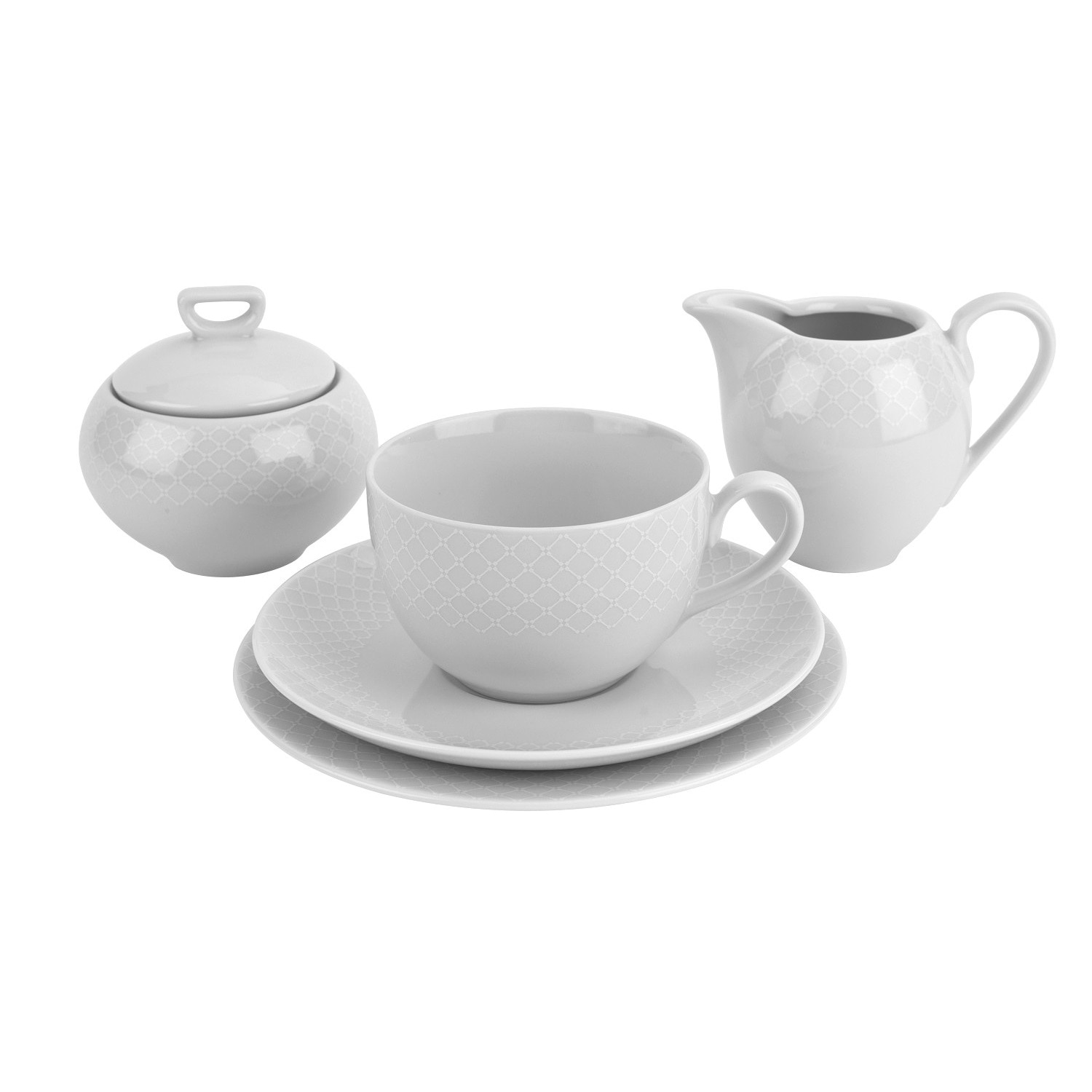 Set 20 piese servire cafea, Cmielow, Clover, 295758, 6 persoane ...