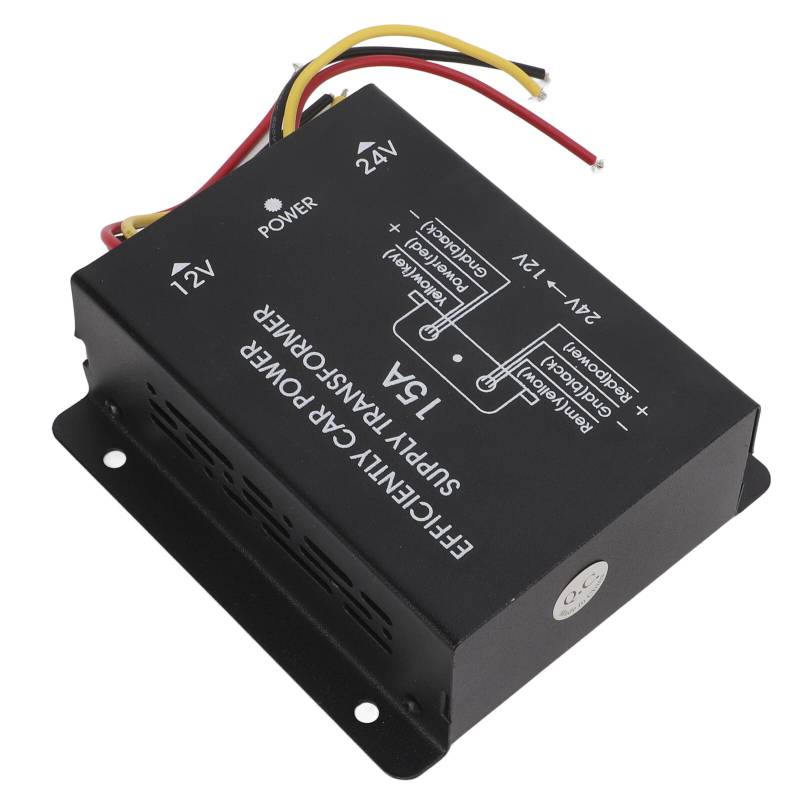 Convertor auto tensiune de la 24V la 12V, 15A - eMAG.ro