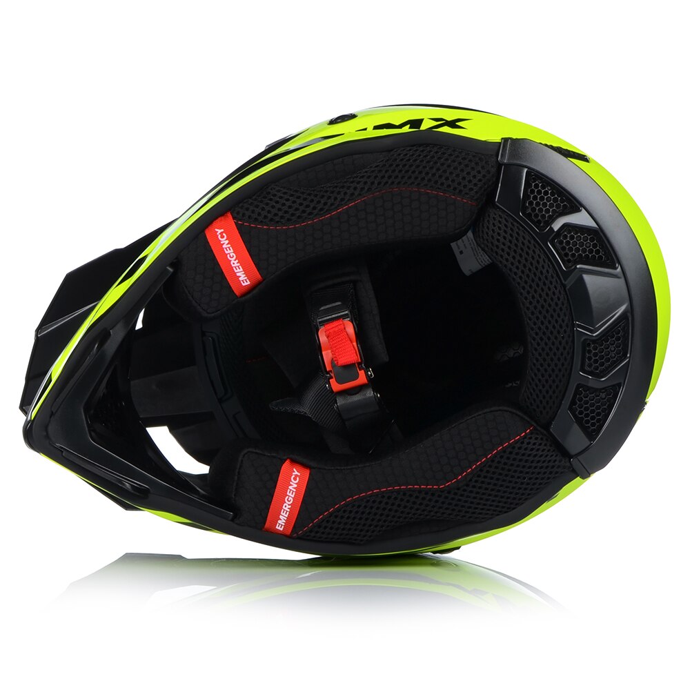 Casca Moto, IMX FMX, Enduro Cross, Galben/Negru, ABS, S 55-56 cm - eMAG.ro