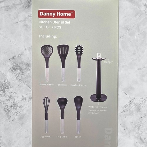 Комплект от 7 кухненски прибори Danny Home, пластмаса, термоустойчив ...