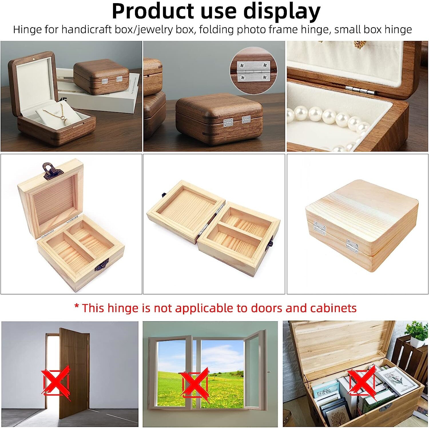 Set 50 mini balamale/200 suruburi, JENUOS®, 18x15mm, Argintiu - eMAG.ro