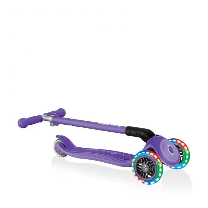 Тротинетка Globber Primo Foldable Plus Lights детска сгъваема със