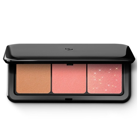Палитра руж и бронзант KIKO Milano Multi Finish Trio, 01 Coral - eMAG.bg
