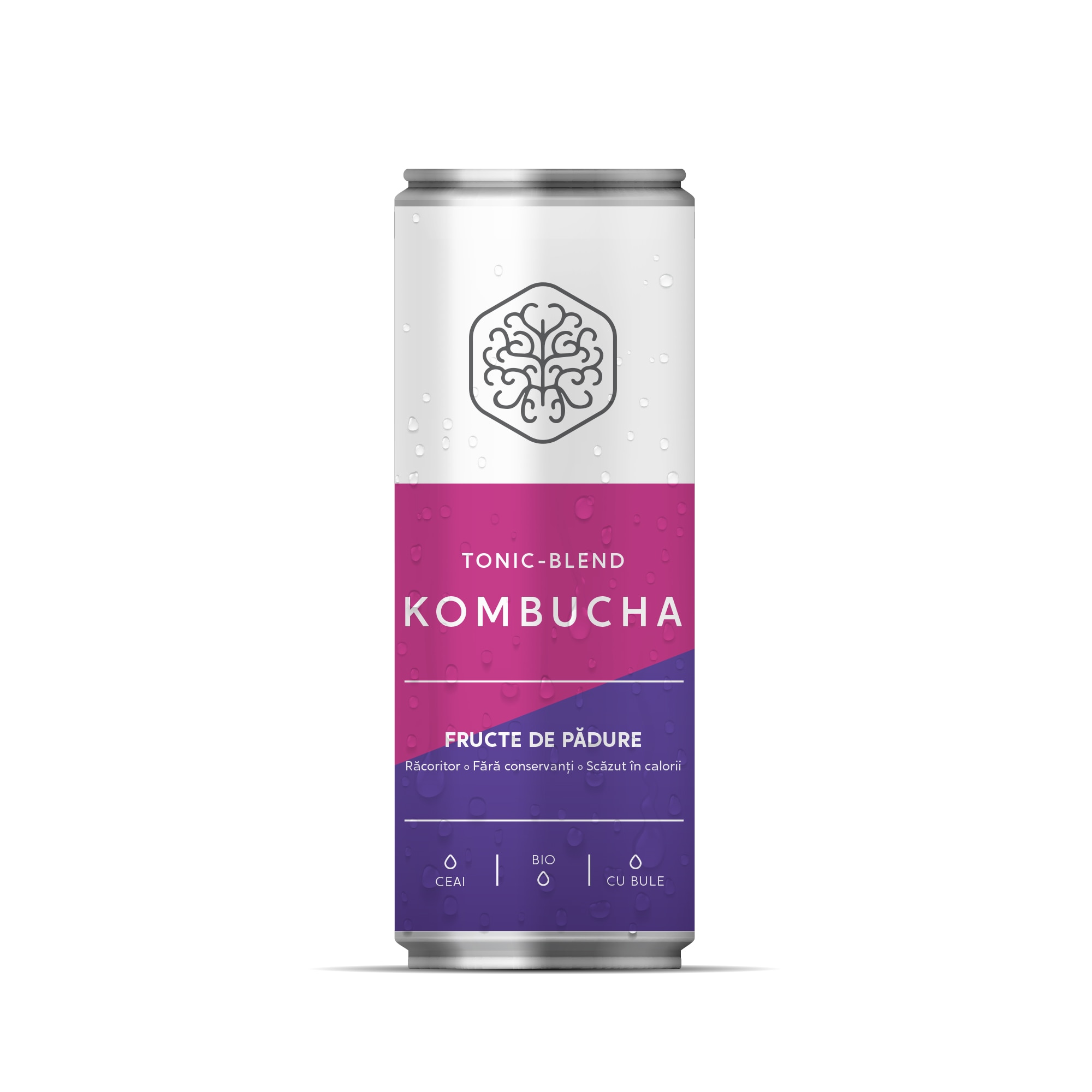 Tonic-Blend Kombucha Fructe de Padure BIO (doza 330ml) - eMAG.ro