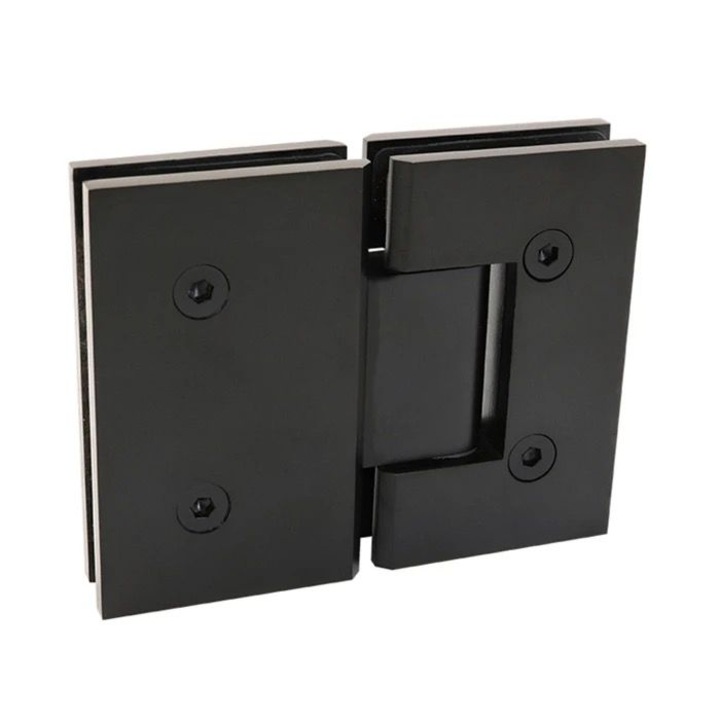Balama inox sticla-sticla 180 grade pentru cabina dus, usi de sticla ...