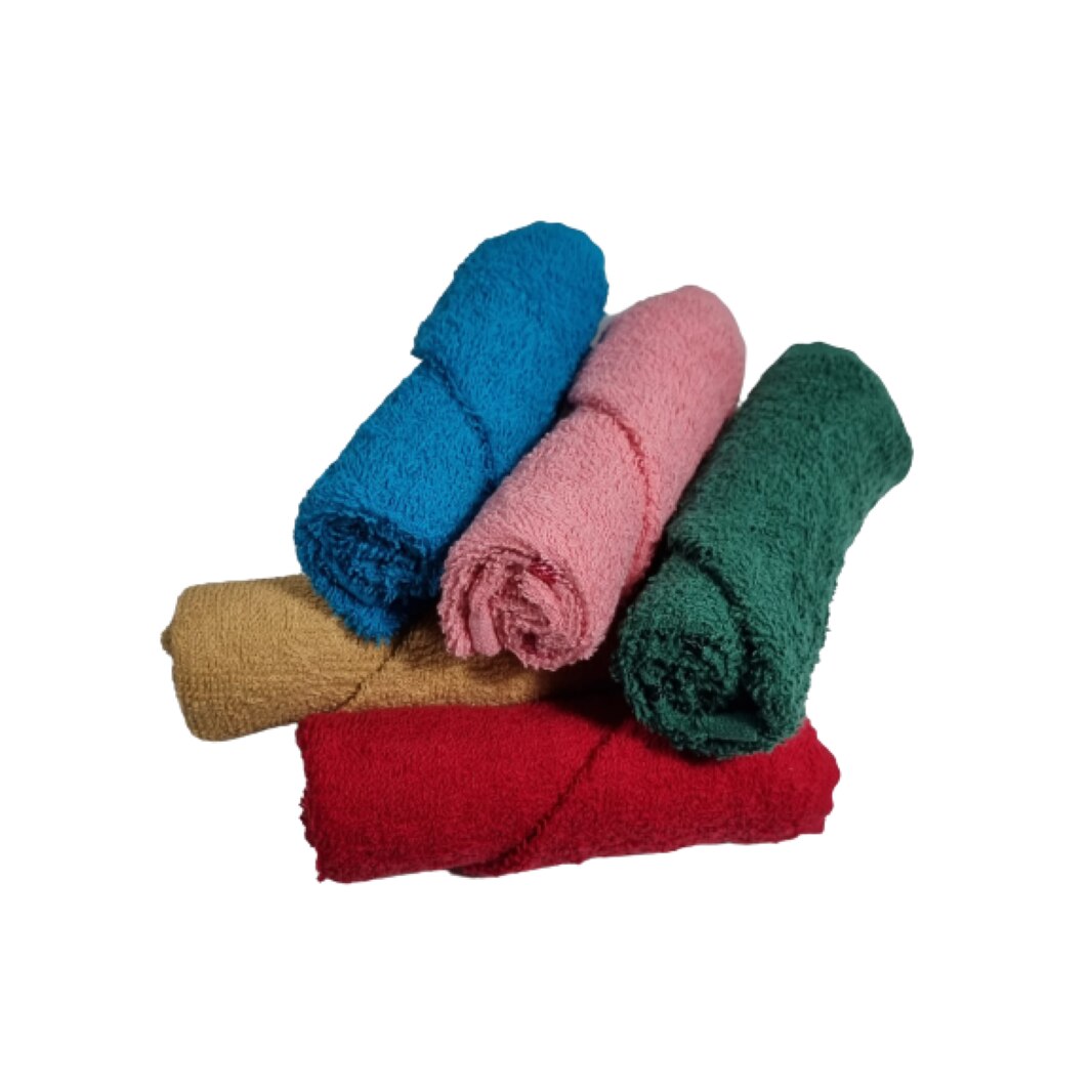 Set 5 prosoape pentru maini, multicolor, 28 x48 cm, 100% bumbac, 400 gr ...