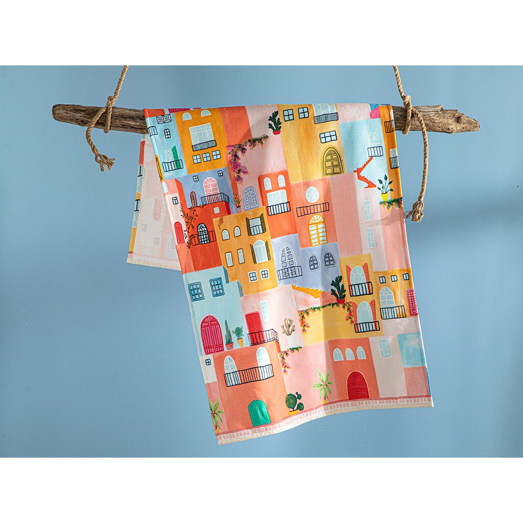 Prosoape Plaja, English Home, 70 x 150 Cm, Bumbac 100%, Colorat - eMAG.ro