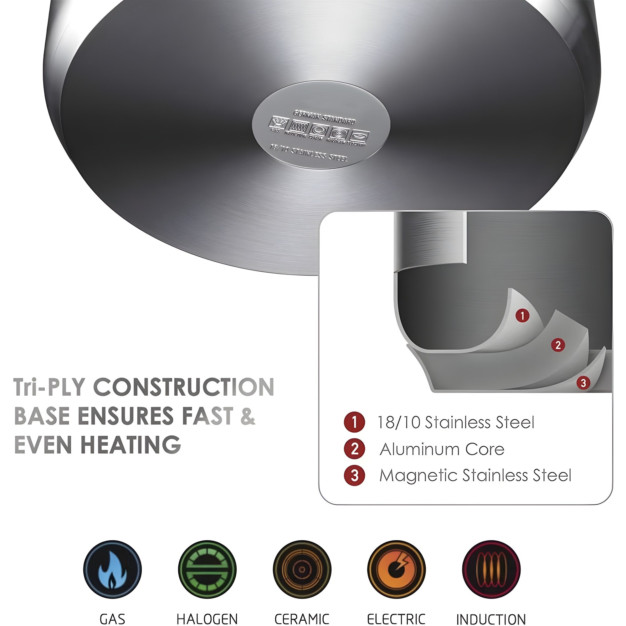 Set 4 oale cu capace, Danny Home, Inox/Sticla 1.8l, 2.5l, 3.4l, 5.8l - eMAG.ro