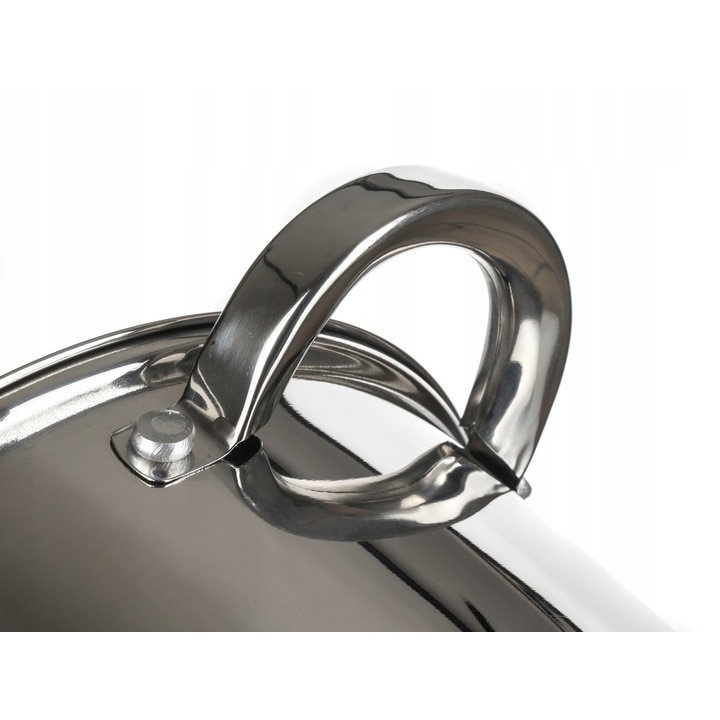 Set 4 oale cu capace, Danny Home, Inox/Sticla 1.8l, 2.5l, 3.4l, 5.8l - eMAG.ro