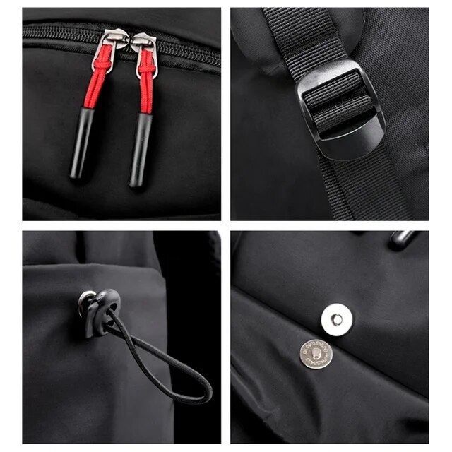 Ghiozdan adolescenti si scolari, NEVERMORE, Impermeabil, 4 ...