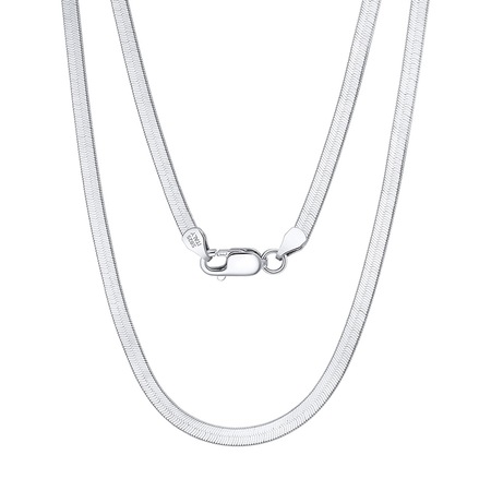 Lant Una Vida Snake For Men, Argint, Lungime 60 cm - eMAG.ro