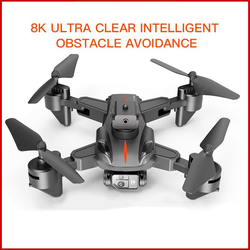 Drona cu doua camere 8K LEBLOU P11S MAX, transmisie 5G pe telefon ...
