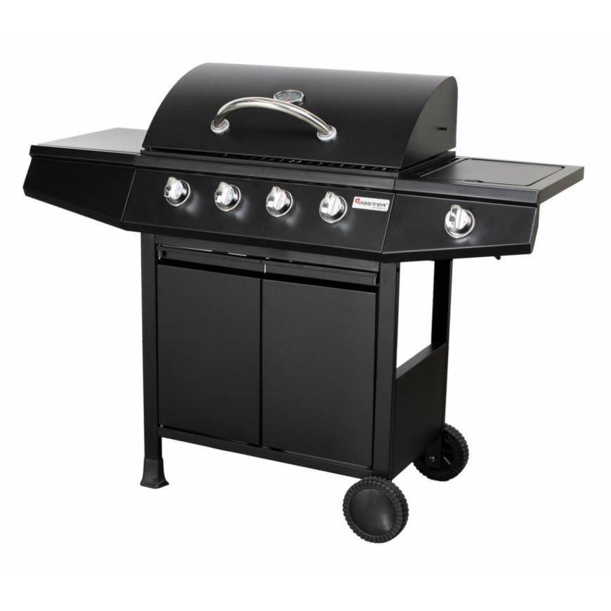 Gratar, Master Gas Grill, 4 arzatoare - eMAG.ro