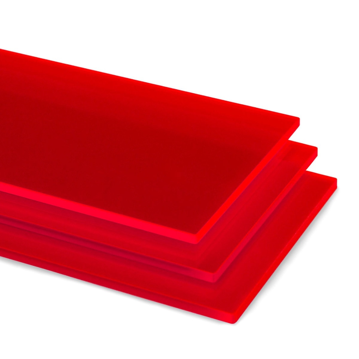 Akril lap PMMA, PERSPEX, 3mm, neonvörös, 297x420mm - eMAG.hu