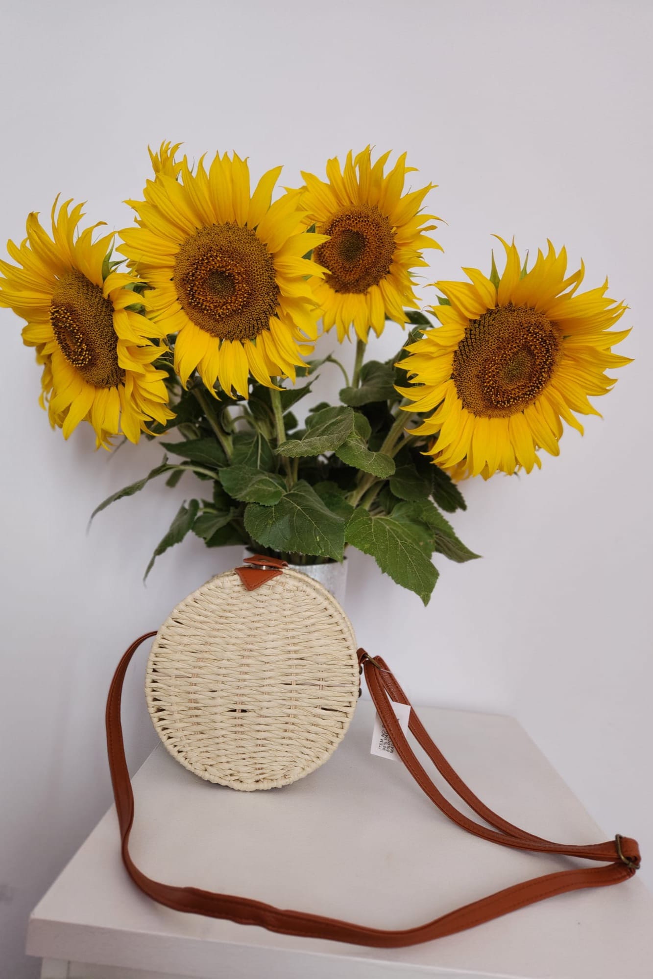 Geanta din rafie model summer 7, 15x15 - eMAG.ro